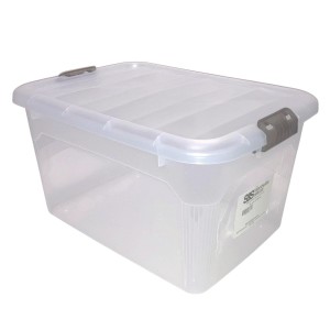 Buy S&S Worldwide Locking Clear-View Storage Container, 58 Quarts at S ...