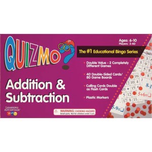 Buy Quizmo Addition and Subtraction Bingo Style Math Game at S&S Worldwide