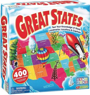 Buy Great States Award Winning Geography Board Game at S&S Worldwide