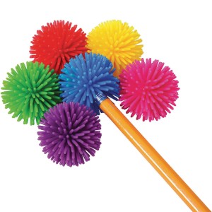 Buy Mini Spiky Porcupine Hedge Ball Pencil Topper (Pack of 12) at S&S ...