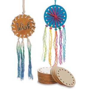 Buy Round Wood String Art Form (Pack of 24) at S&S Worldwide