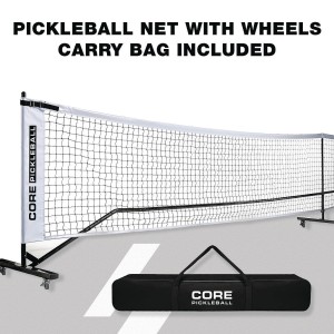 Buy CORE Pickleball Deluxe Portable Rolling Net System at S&S Worldwide